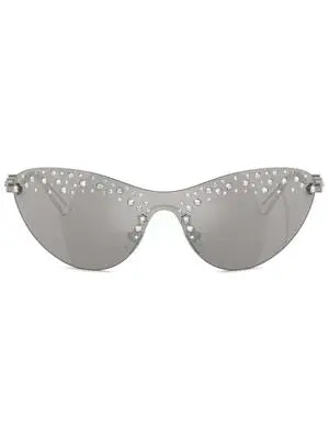 SWAROVSKI Rhinestone-embellished Sunglasses - Grey