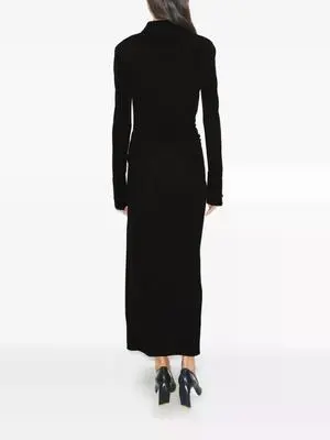 Tory Burch Collared Draped Shirtdress