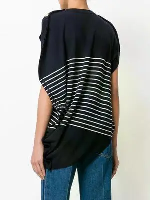 JW Anderson Striped Knit Top
