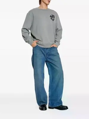 ALLSAINTS Orlando Crew-neck Sweatshirt - Grey