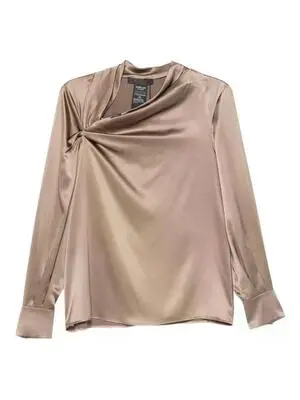 Max Mara Silk-satin Blouse - 002 Neutro