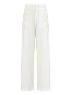 GLORIA COELHO Pleated Drawstring Trousers