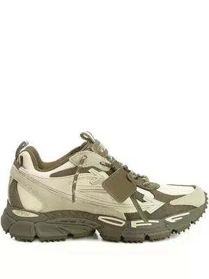Off-white Printed Sneakers For Men