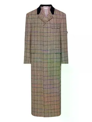 Thom Browne Hunting Tweed Coat