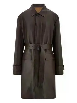 Ferragamo Belted Coats For Men