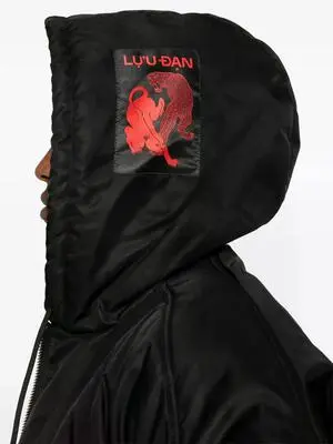 LỰU ĐẠN Hooded Bomber Jacket