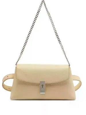 Bally Grained Lock-me Mini Bag