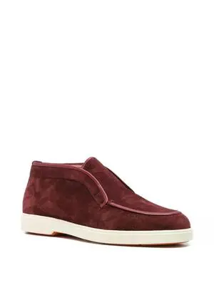 Santoni Suede Ankle Boots