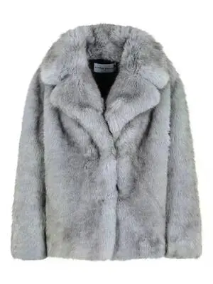 Women's Gray Fur Jackets