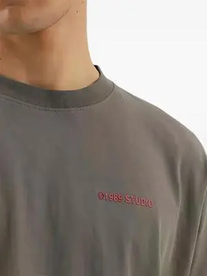 1989 STUDIO Party Crew-neck Short-sleeve T-shirt - Grey