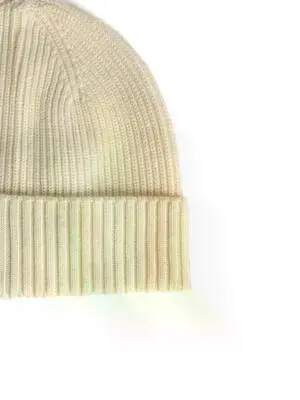 SEVEN GAUGE Ribbed Wool Beanie - Neutrals