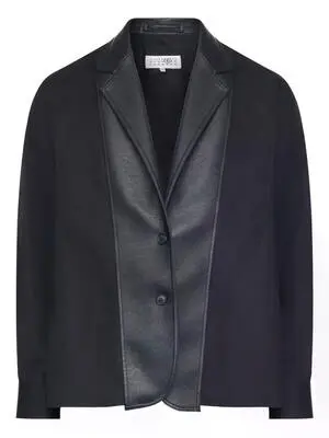 MAISON MARGIELA Contrast-lapel Blazer