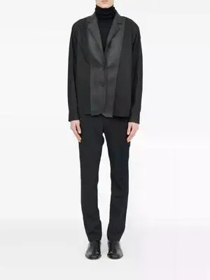 MAISON MARGIELA Contrast-lapel Blazer