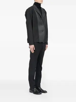 MAISON MARGIELA Contrast-lapel Blazer
