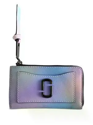 Marc Jacobs Logo-plaque Zip-fastening Wallet - Purple