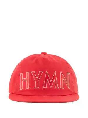 SAINT MXXXXXX Embroidered Baseball Cap - Red