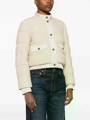 Moncler Bouclé Down Jacket