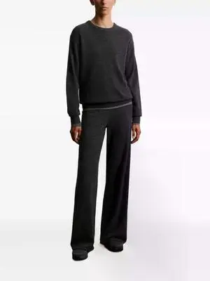 12 STOREEZ Aura Cashmere Trousers - Grey