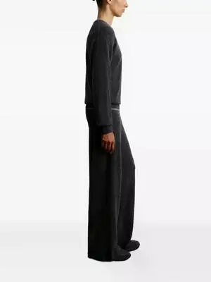 12 STOREEZ Aura Cashmere Trousers - Grey