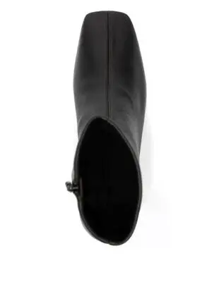 Tory Burch 45mm Logo-plaque Boots - Black