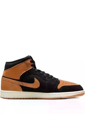 JORDAN Air 1 Mid Sneakers - Black
