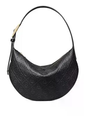Tory Burch T Monogram Balloon Small Shoulder Bag - Black