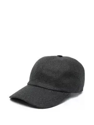 Brioni Cashmere-blend Cap - Grey