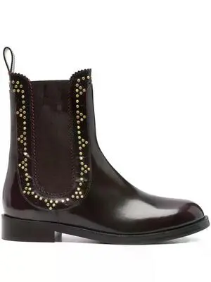 AQUAZZURA Studded Chelsea Boots