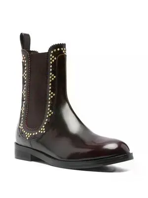 AQUAZZURA Studded Chelsea Boots