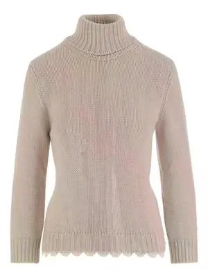 Magda Butrym Halterneck Ribbed Knit Sweater