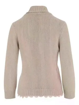 Magda Butrym Halterneck Ribbed Knit Sweater
