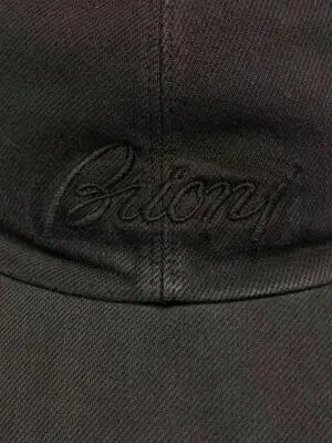 Brioni Logo-embroidered Cap