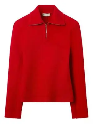 Tory Burch Zip Up Performance Tops For Women