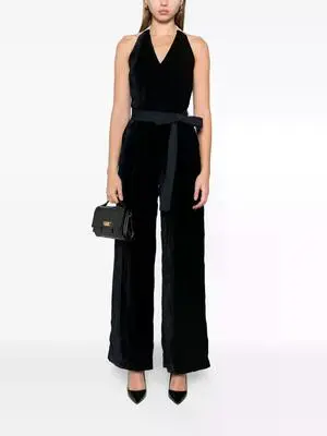 Peserico Belted Wide-leg Jumpsuit