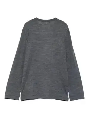 Comme Des Garçons Ribbon Detail Long Sleeve Top