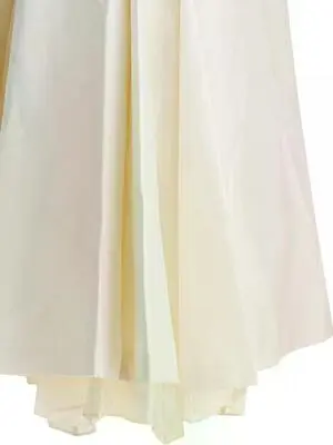 SANDBEIGE Layered Hem Skirt - Neutrals
