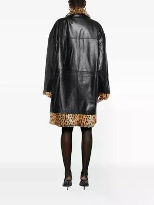 Martine Rose Leather Coat