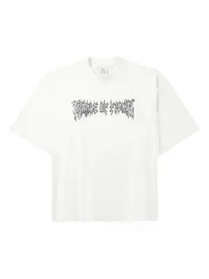 Vetements Graphic-print T-shirt - White
