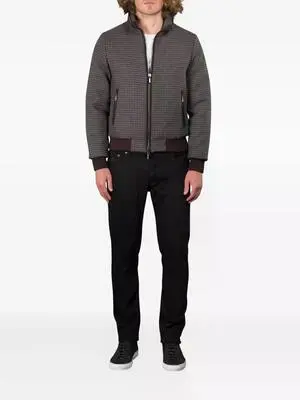 MOORER Bellati-pp Zip-up Jacket - Grey