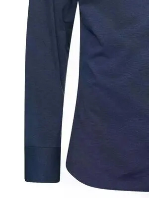 D4.0 Buttoned Long-sleeve Shirt - Blue
