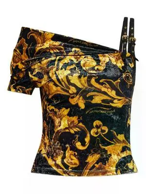 Versace Ruffle Blouses