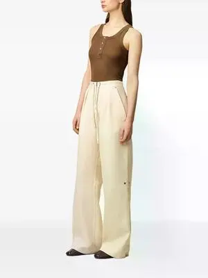AMI Paris Wool Zipped Trousers