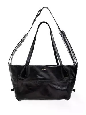 Balmain Logo-print Tote Bag - Black