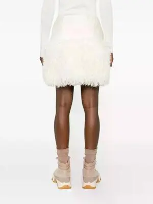 Moncler Fluffy Trim Skirt