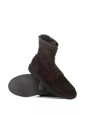 ALEXANDER HOTTO Lace-up Zip Boots