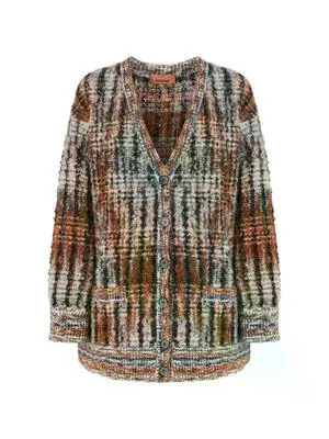 MISSONI V-Neck Pocket Cardigan