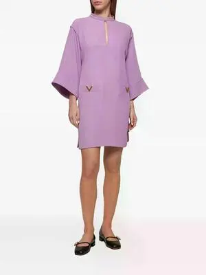 Valentino Garavani Cady Couture Dress - Purple