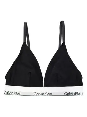Calvin Klein Triangle Bra - Black