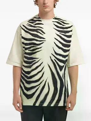 Roberto Cavalli Zebra-print T-shirt