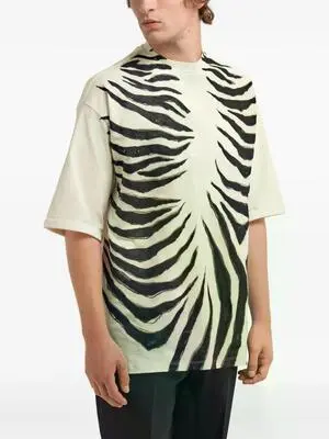 Roberto Cavalli Zebra-print T-shirt